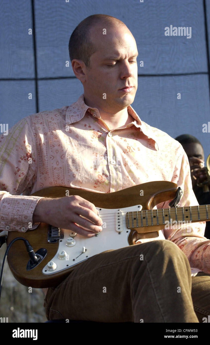 Mar. 10, 2007; Sunrise, FL., USA; Guitarist DARYL HANCE of the band JJ ...