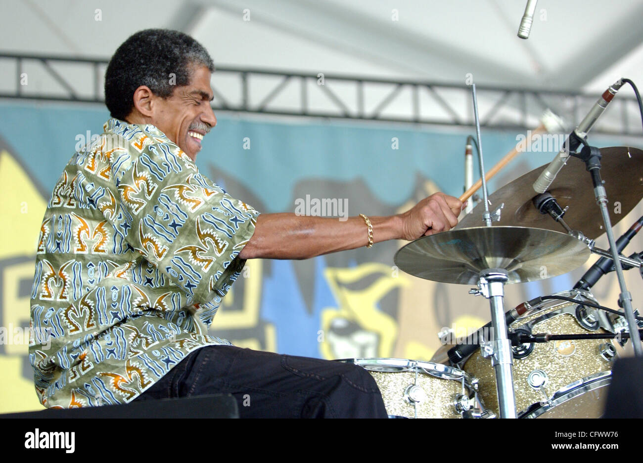 Mar. 10, 2007; Sunrise, FL., USA; Legendary Drummer STEVE REID performs ...