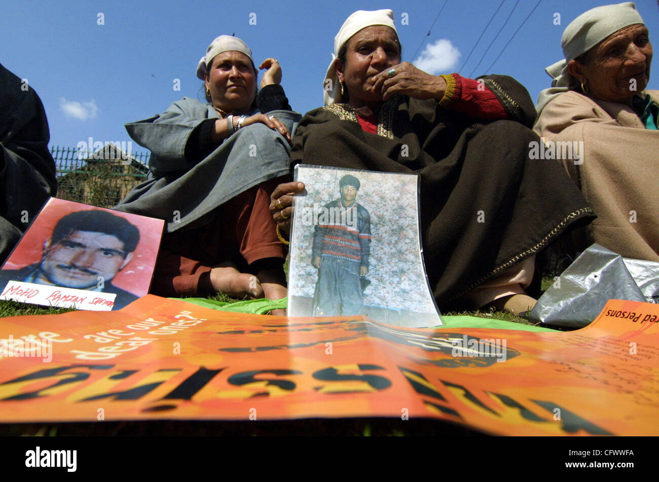 Association of all parents disappeared persons(APDP ) Hold Pictures of ...