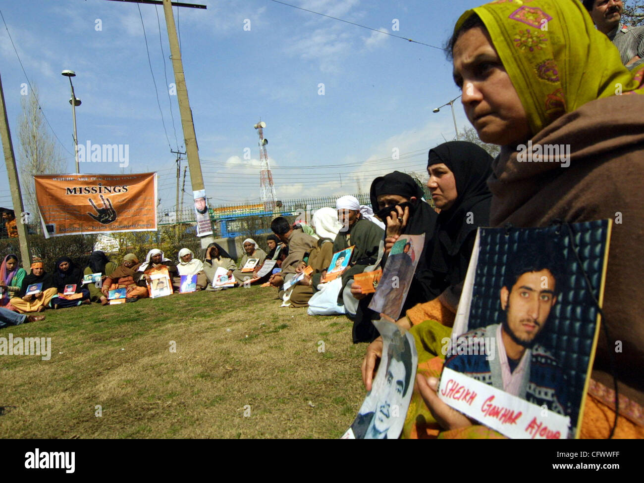 Association of all parents disappeared persons(APDP ) Hold Pictures of ...