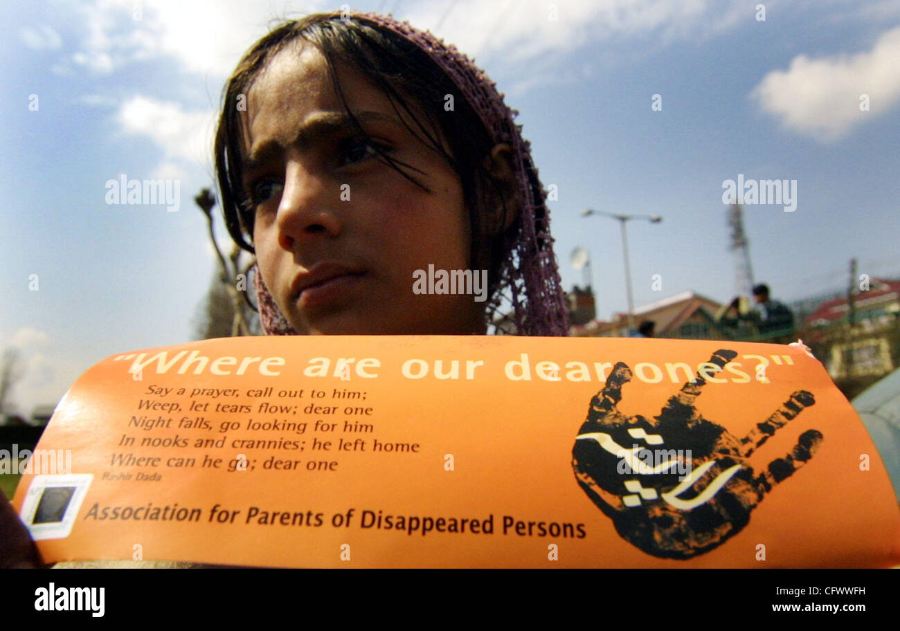Association of all parents disappeared persons(APDP ) Hold Pictures of ...