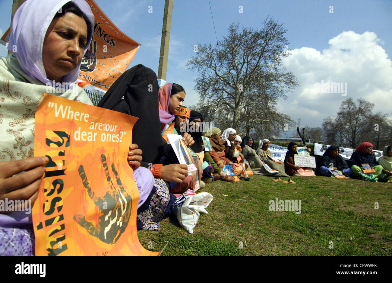 Association of all parents disappeared persons(APDP ) Hold Pictures of ...