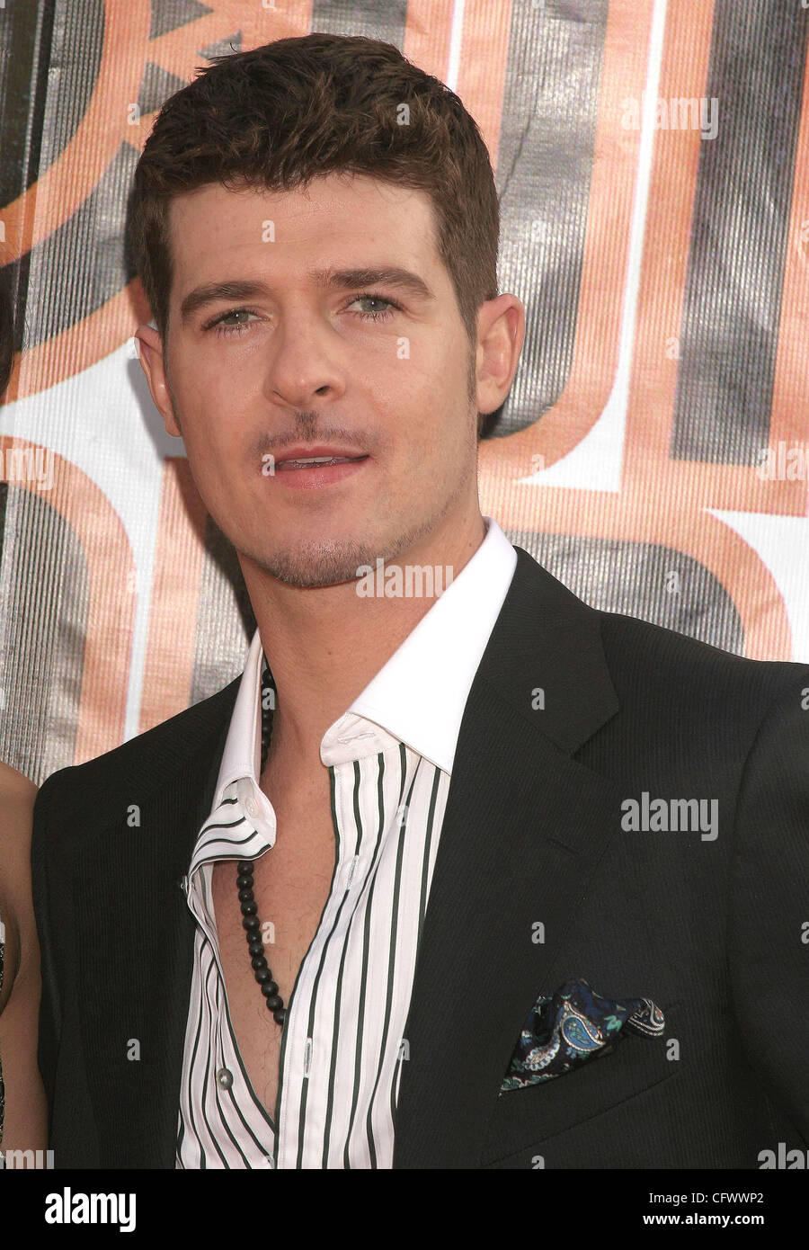 Mar 10, 2007; Hollywood, California, USA; Singer ROBIN THICKE at the ...
