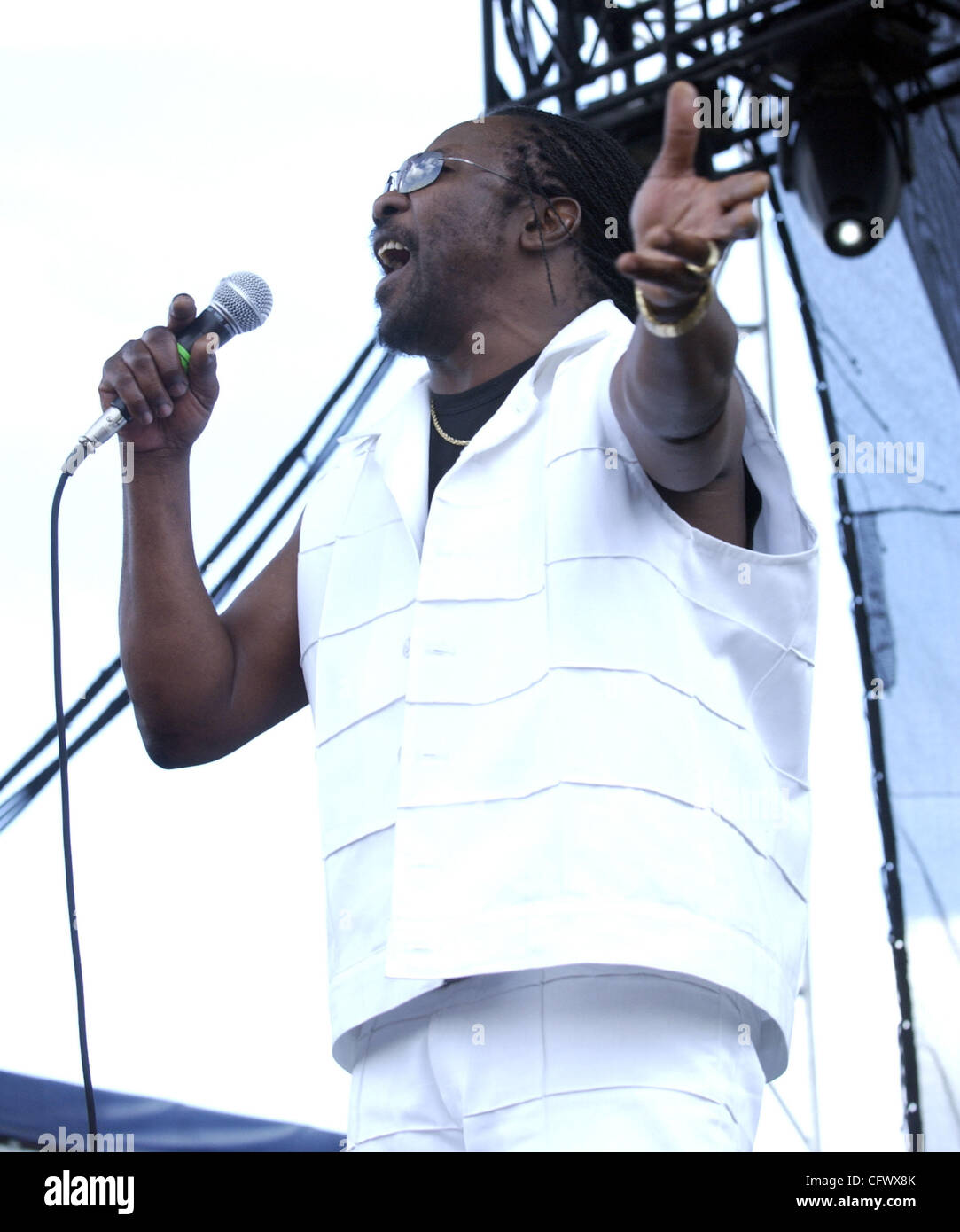 Mar. 11, 2007; Sunrise, FL., USA; Singer TOOTS HIBBERT of the reggae ...