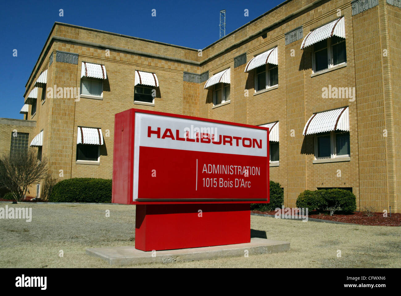 Halliburton duncan hi-res stock photography and images - Alamy