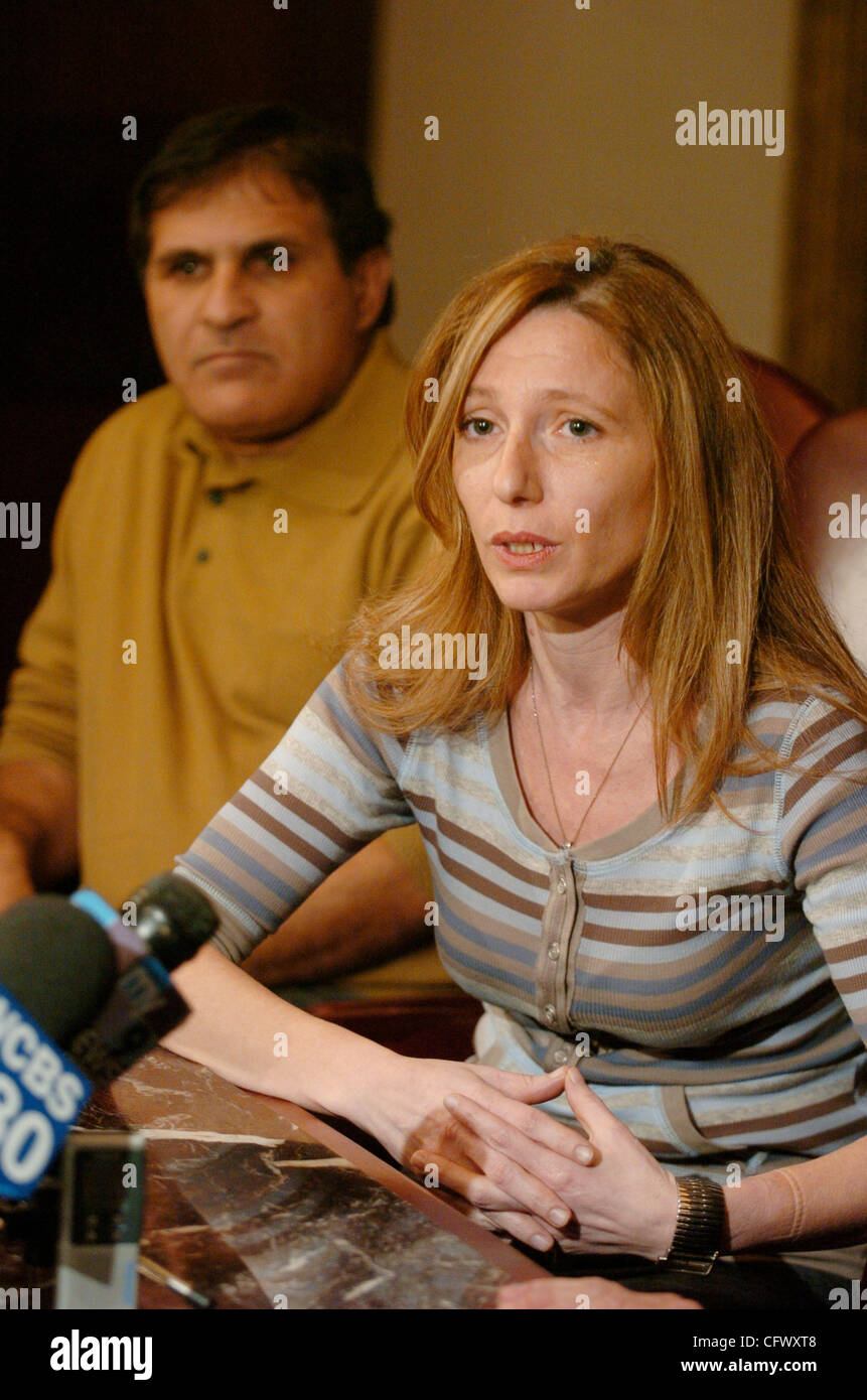 Tally and Ozi Glisko, with their attorney Paul B. Weitz discuss the ...