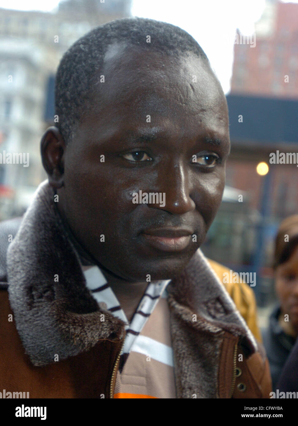 Mar 14, 2007; Manhattan, NY, USA; MAMADOU SOUMARE arrives to U.S ...
