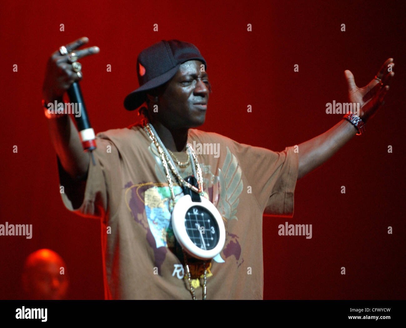 Mar. 14, 2007; Myrtle Beach, SC USA; Rap Artist FLAVOR FLAV of the ...