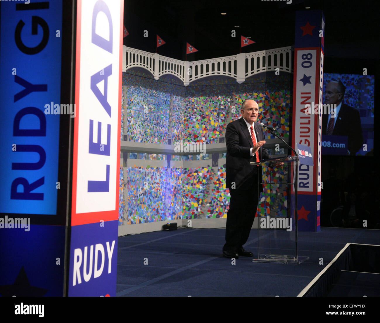 Mar 14, 2007; New York, NY, USA; Possible Presidential candidate and ...