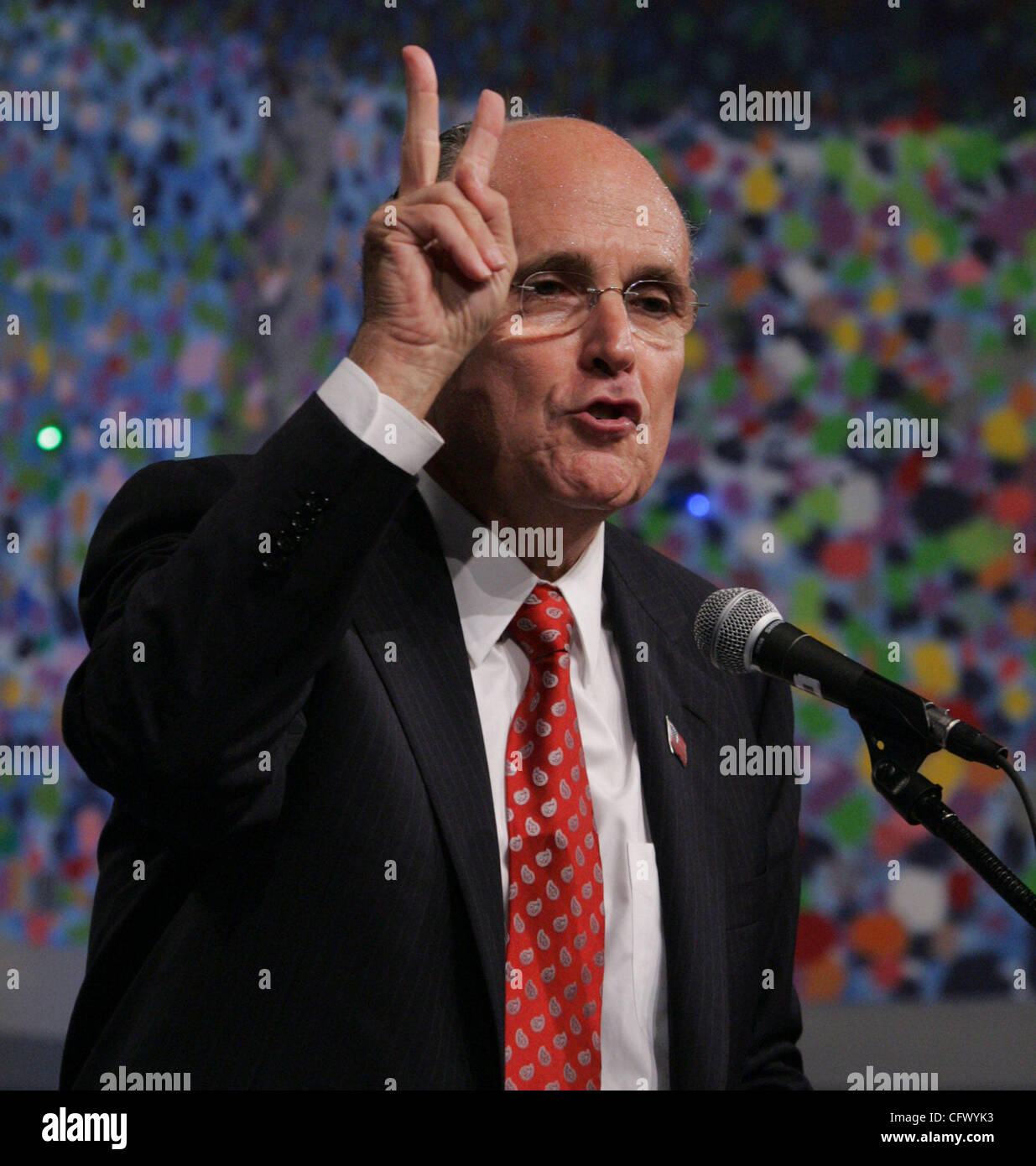 Mar 14, 2007; New York, NY, USA; Possible Presidential candidate and ...