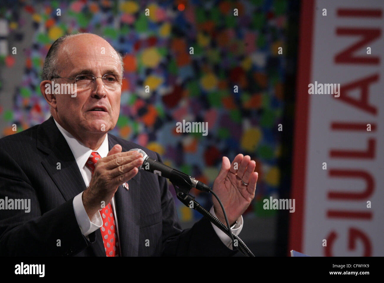 Mar 14, 2007; New York, NY, USA; Possible Presidential candidate and ...