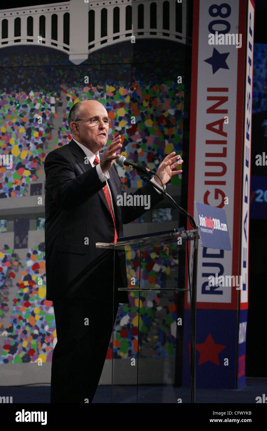 Mar 14, 2007; New York, NY, USA; Possible Presidential candidate and ...