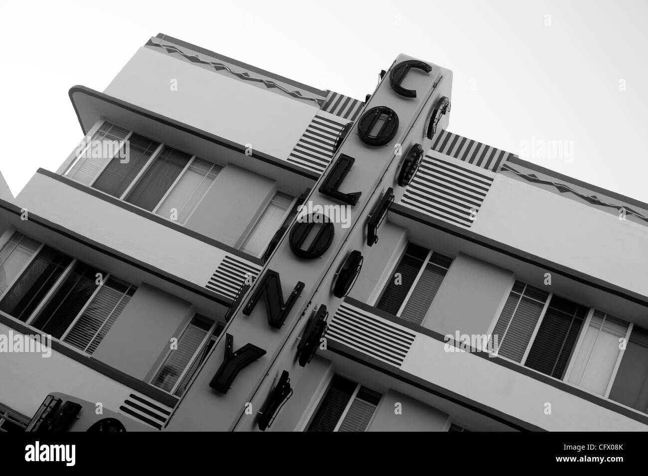 Beach in miami fl Black and White Stock Photos & Images - Alamy