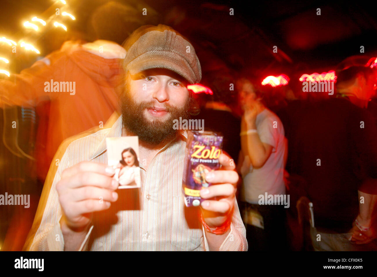 Alex Maas of The Black Angels on March 17, 2007 during South by ...