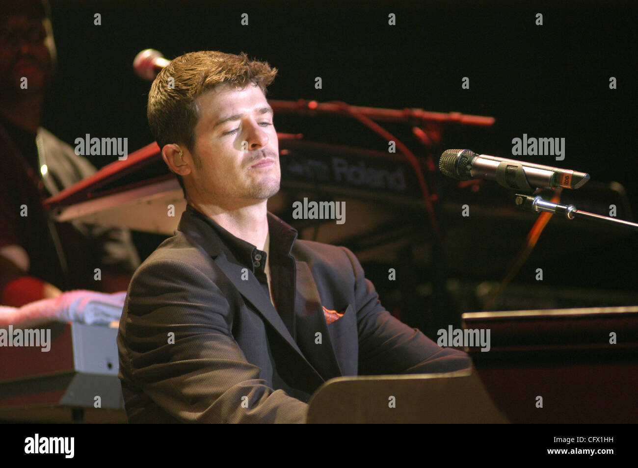 Robin Thicke during his opening set @ the Norva in Norfolk VA. March ...