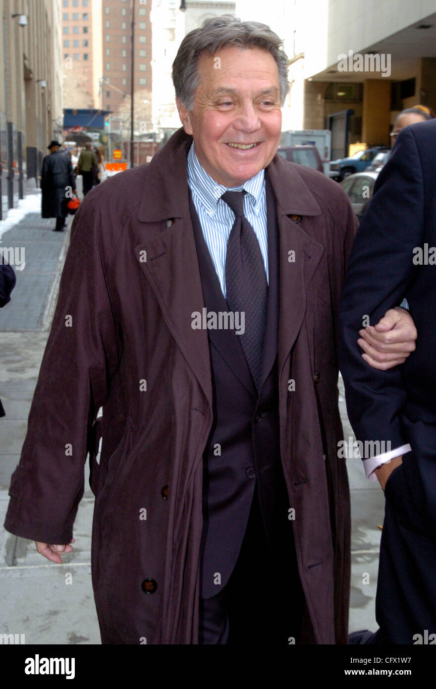 Former judge Gerald Garson exits his trial in Brooklyn Court for a ...
