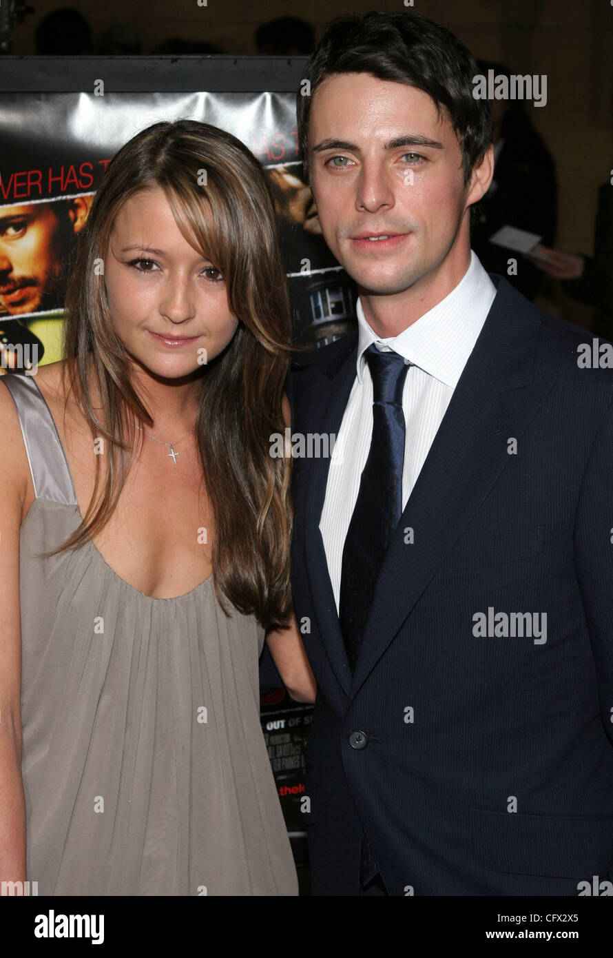 Mar 20, 2007 - Hollywood, CA, USA - Actor MATTHEW GOODE and guest ...