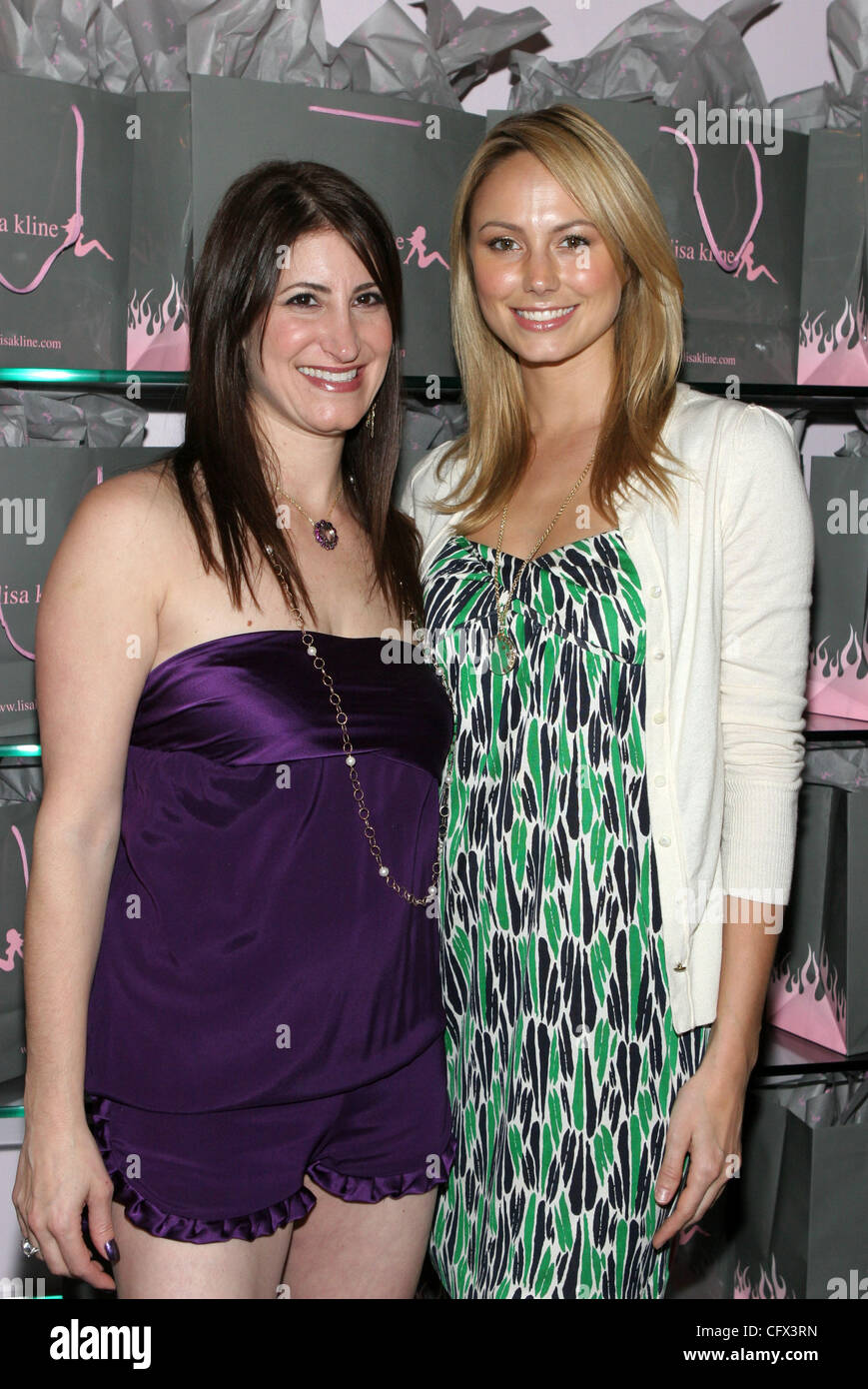 Mar 21, 2007 - Beverly Hills, CA, USA - LISA KLINE and Actress STACY ...