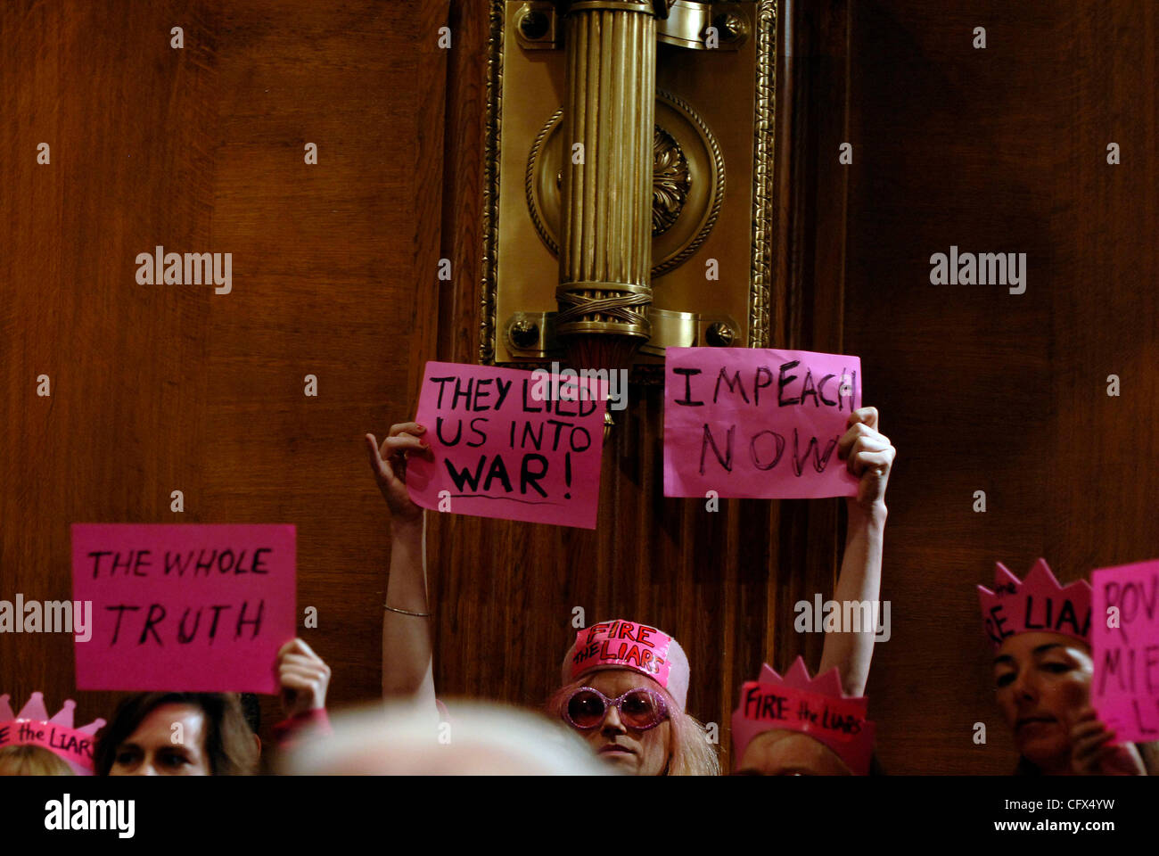 Mar 22, 2007 - Washington, DC, USA - Members of the activist group Code ...