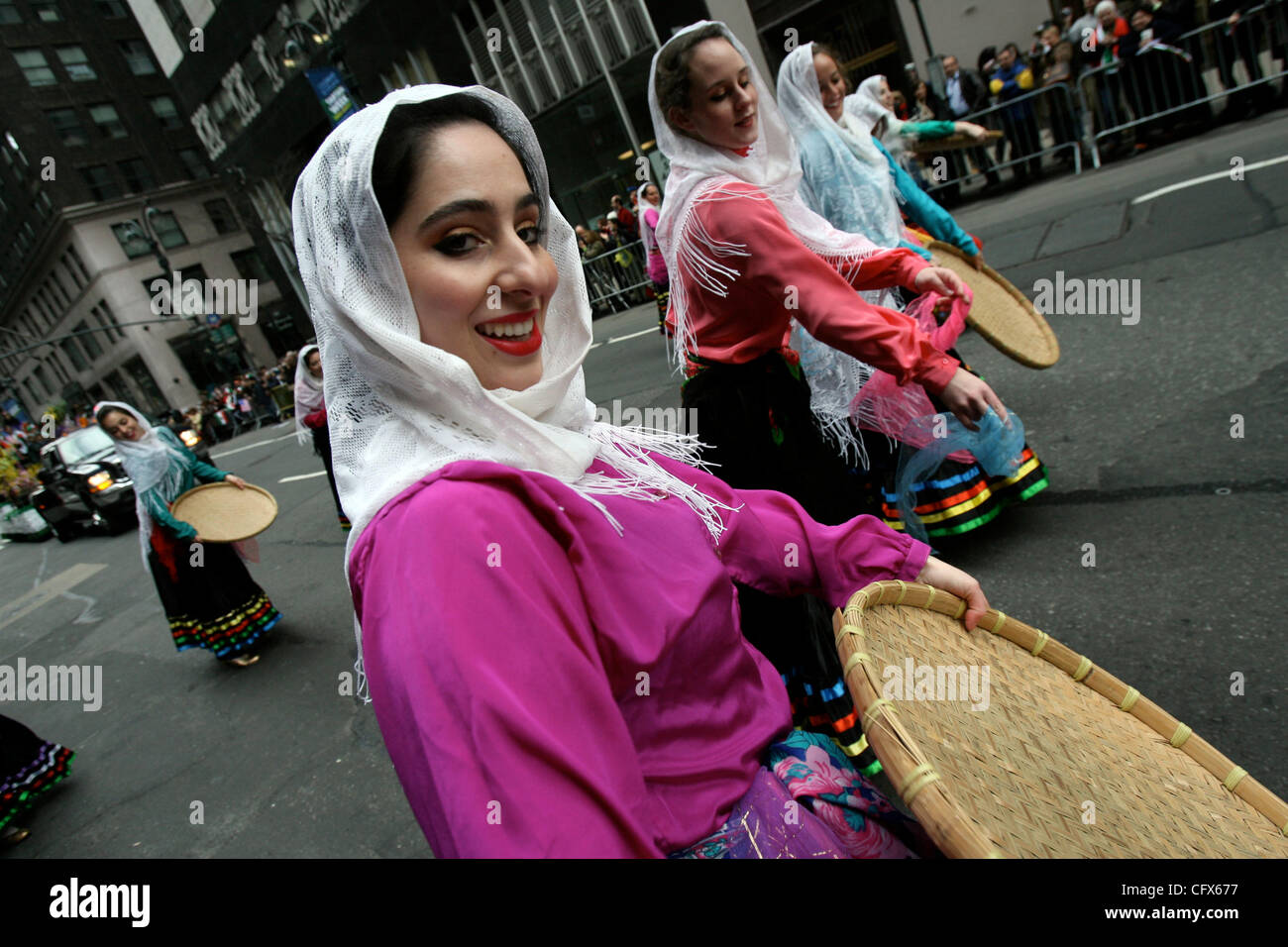 dancers participate in the new york persian parade, celebrateing nowruz ...