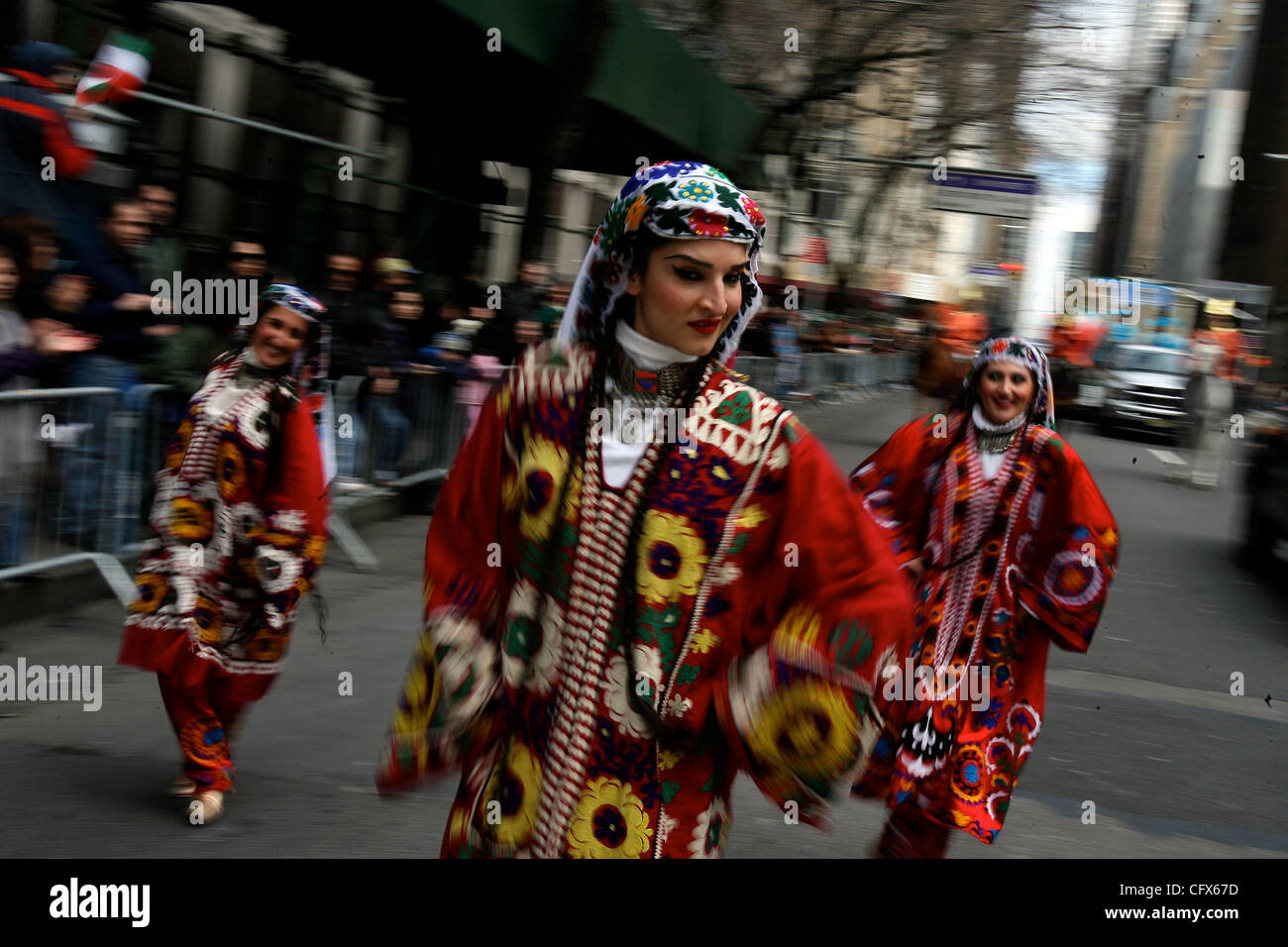dancers participate in the new york persian parade, celebrateing nowruz ...