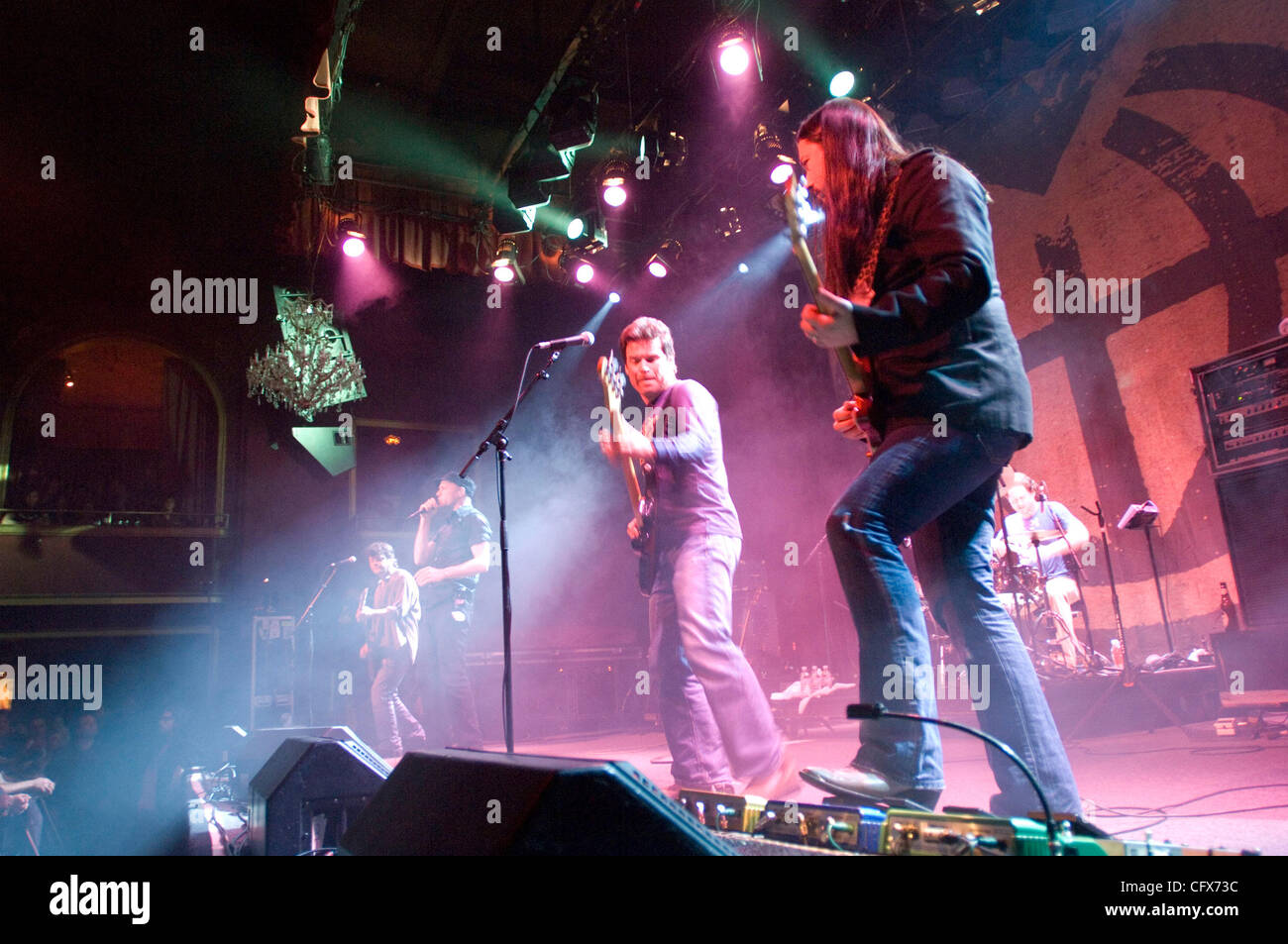 Mar 26, 2007 - San Francisco, CA, USA - Band THE TRAGICALLY HIP ...