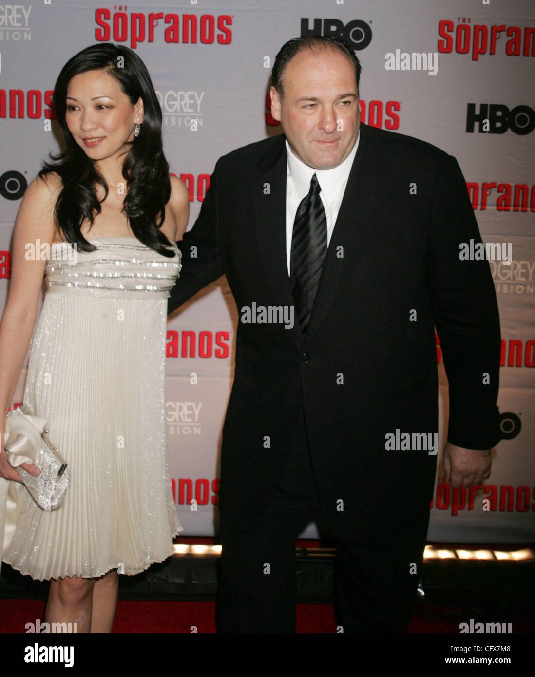 Mar 27, 2007 - New York, NY, USA - Actor JAMES GANDOLFINI and DEBORAH ...