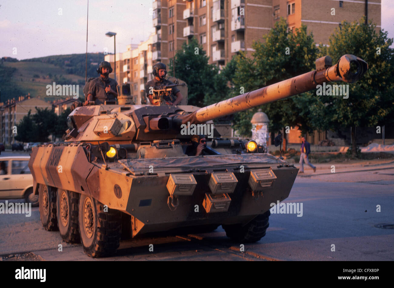 Mar 27, 2007 - Serbia - Tank drives down street (Credit Image: © Dan ...