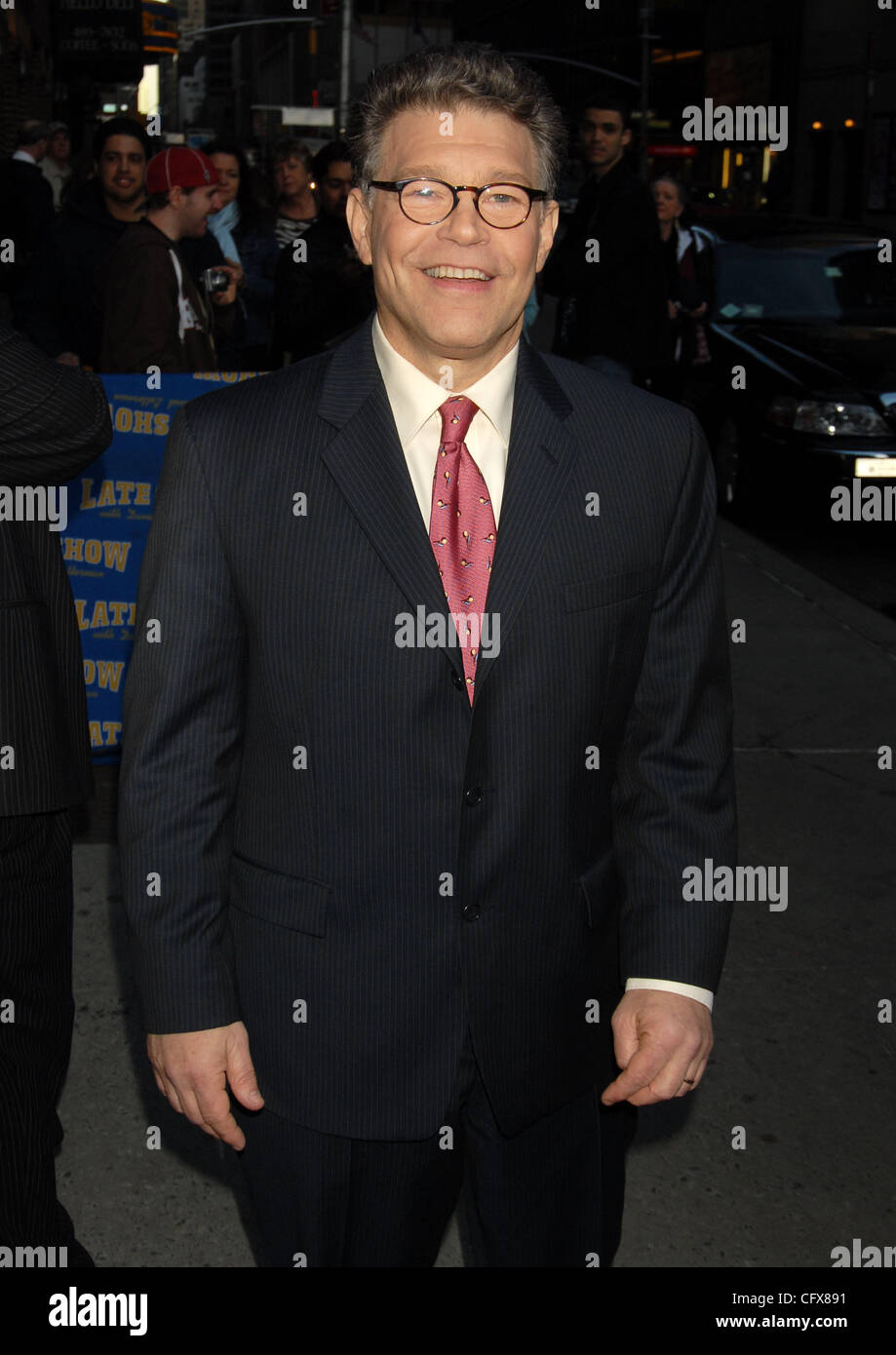 Mar 28, 2007 - New York, NY, USA - AL FRANKEN at the Ed Sullivan ...
