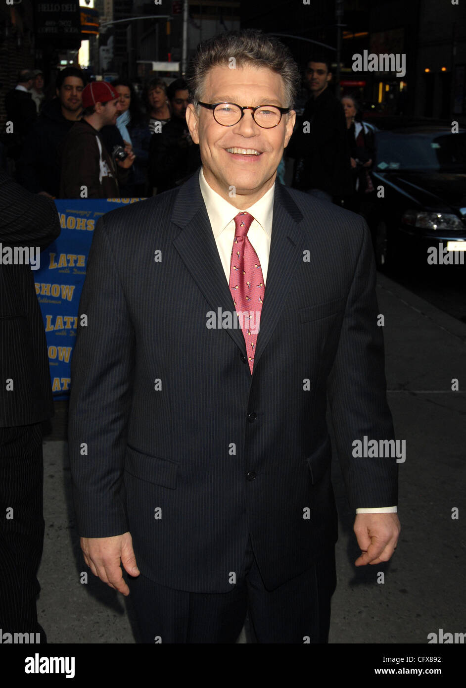 Mar 28, 2007 - New York, NY, USA - AL FRANKEN at the Ed Sullivan ...