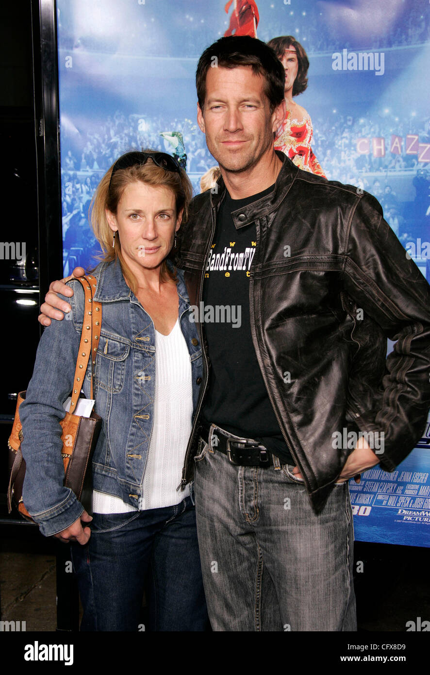 Mar 28, 2007; Hollywood, California, USA; Actor JAMES DENTON & WIFE ...