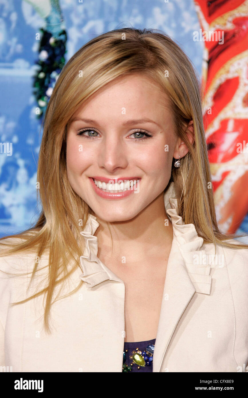 Mar 28, 2007; Hollywood, California, USA; Actress KRISTEN BELL at the ...