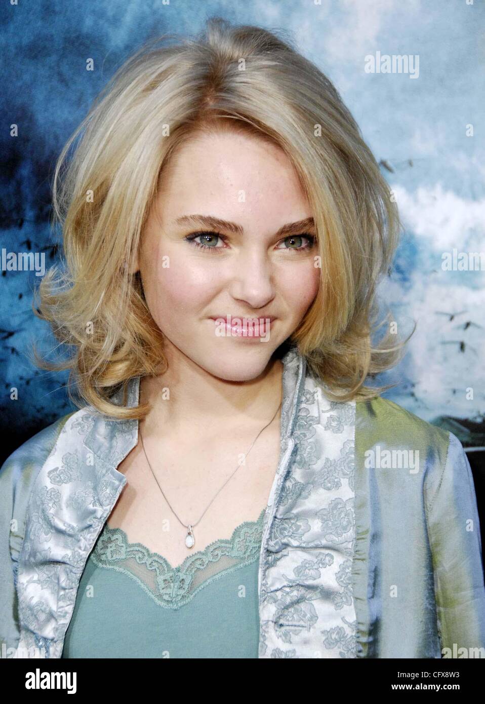 Mar. 29, 2007 - Hollywood, California, U.S. - AnnaSophia Robb during ...