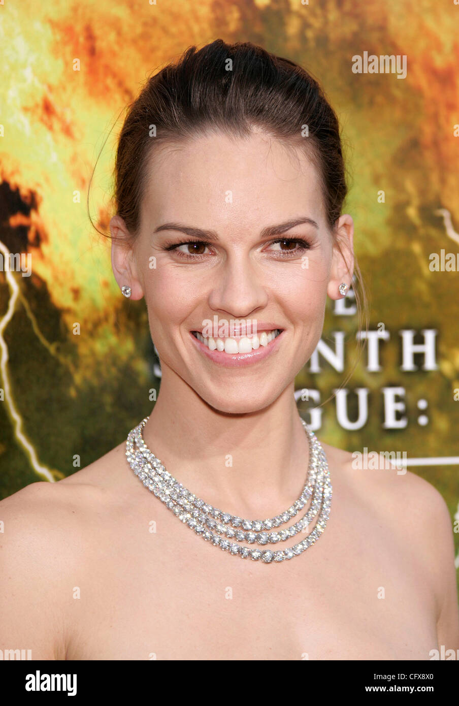 Mar 29, 2007; Westwood, California, USA; Actress HILARY SWANK at 'The ...