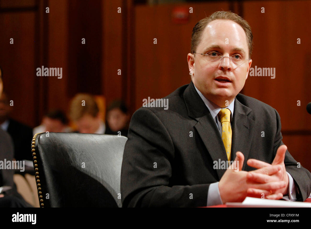 Mar 29, 2007 - Washington, DC, USA - KYLE SAMPSON, the former Chief of ...