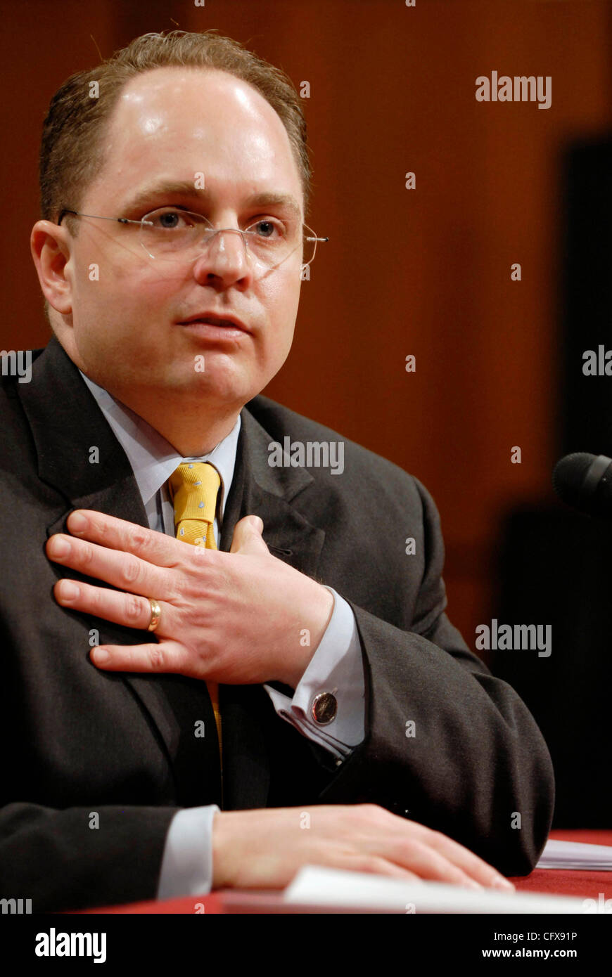 Mar 29, 2007 - Washington, DC, USA - KYLE SAMPSON, the former Chief of ...