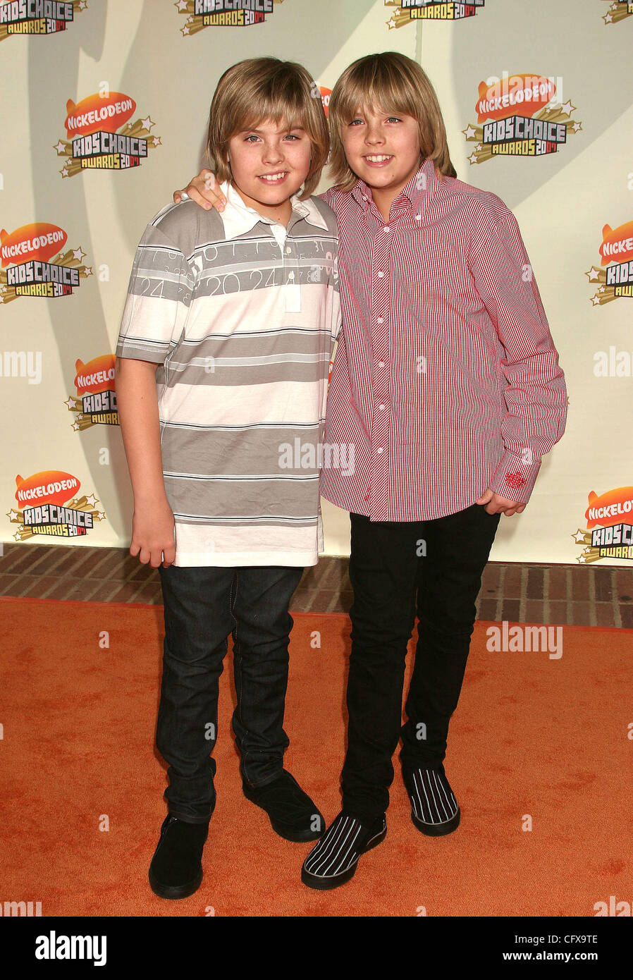 Mar 31, 2007; Los Angeles, California, USA; Actors DYLAN and COLE ...