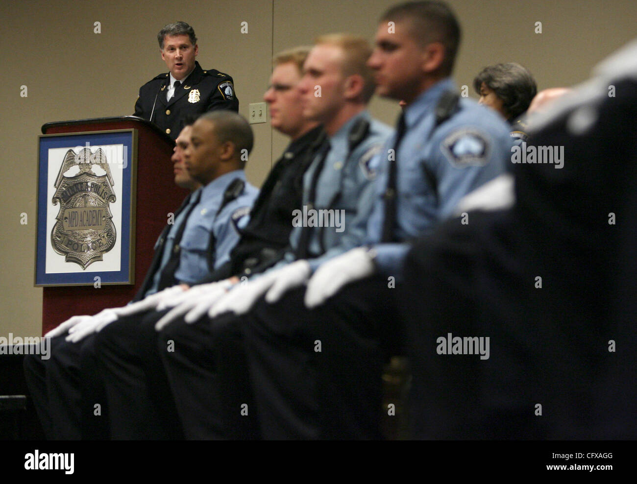 Minneapolis Police Chief Tim Dolan addressed the graduates of the ...