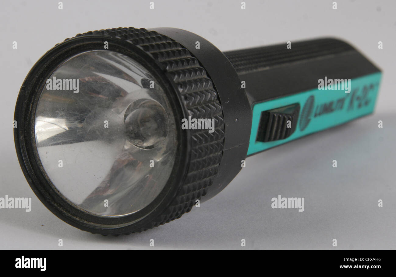 A flashlight. (Jay Solmonson/Tri-Valley Herald Stock Photo - Alamy