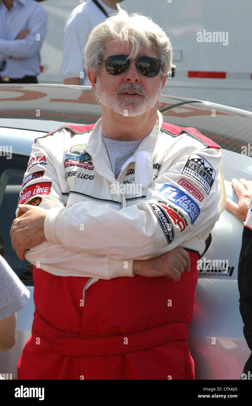 Apr 03, 2007; Long Beach, CA, USA; Race contestant George Lucas relaxes ...