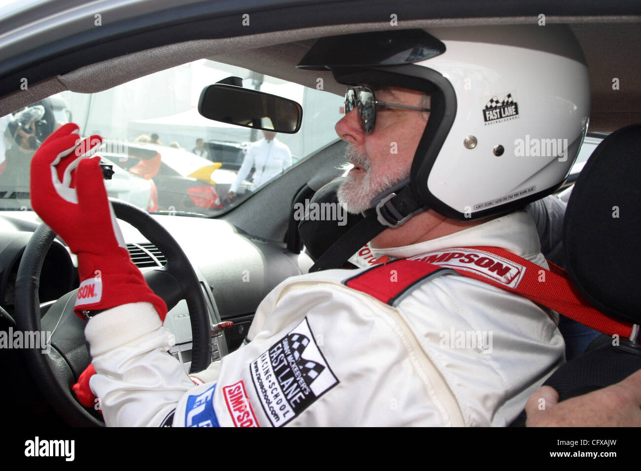 Apr 03, 2007; Long Beach, CA, USA; Race contestant George Lucas in his ...