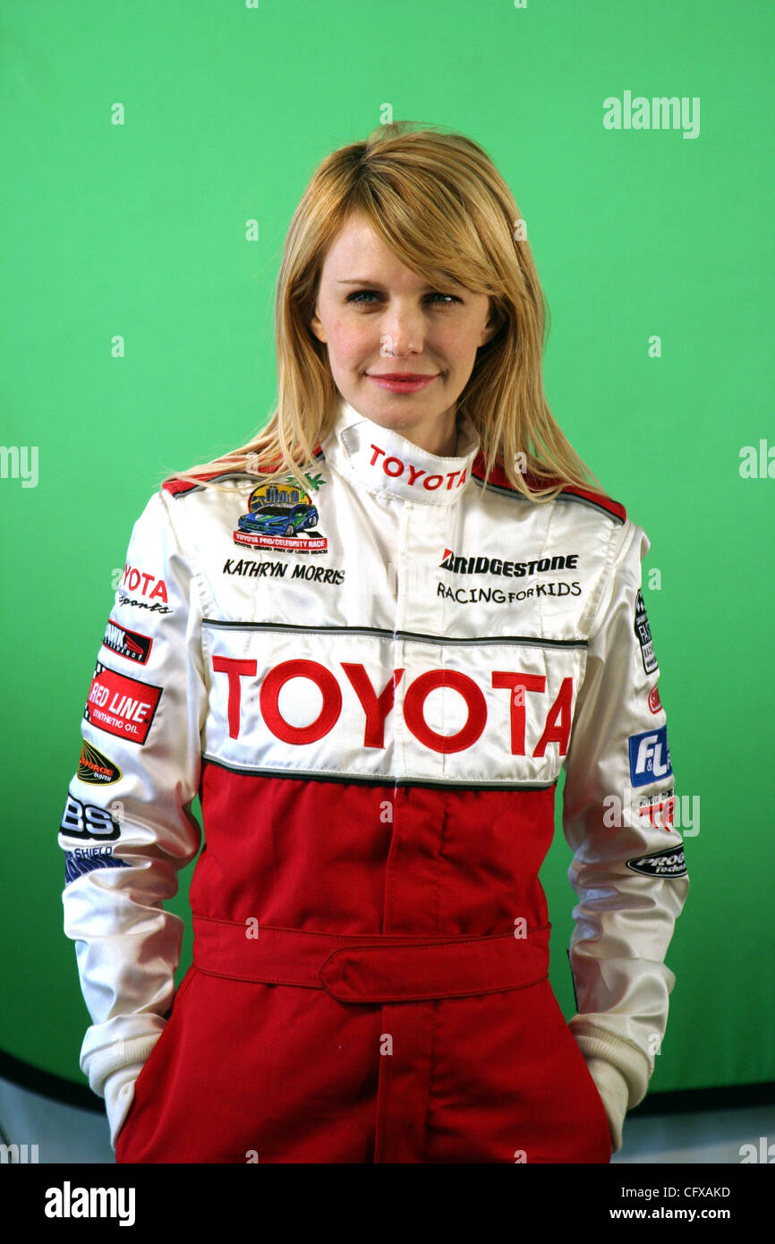 Apr 03, 2007; Long Beach, CA, USA; Race contestant Kathryn Morris ...