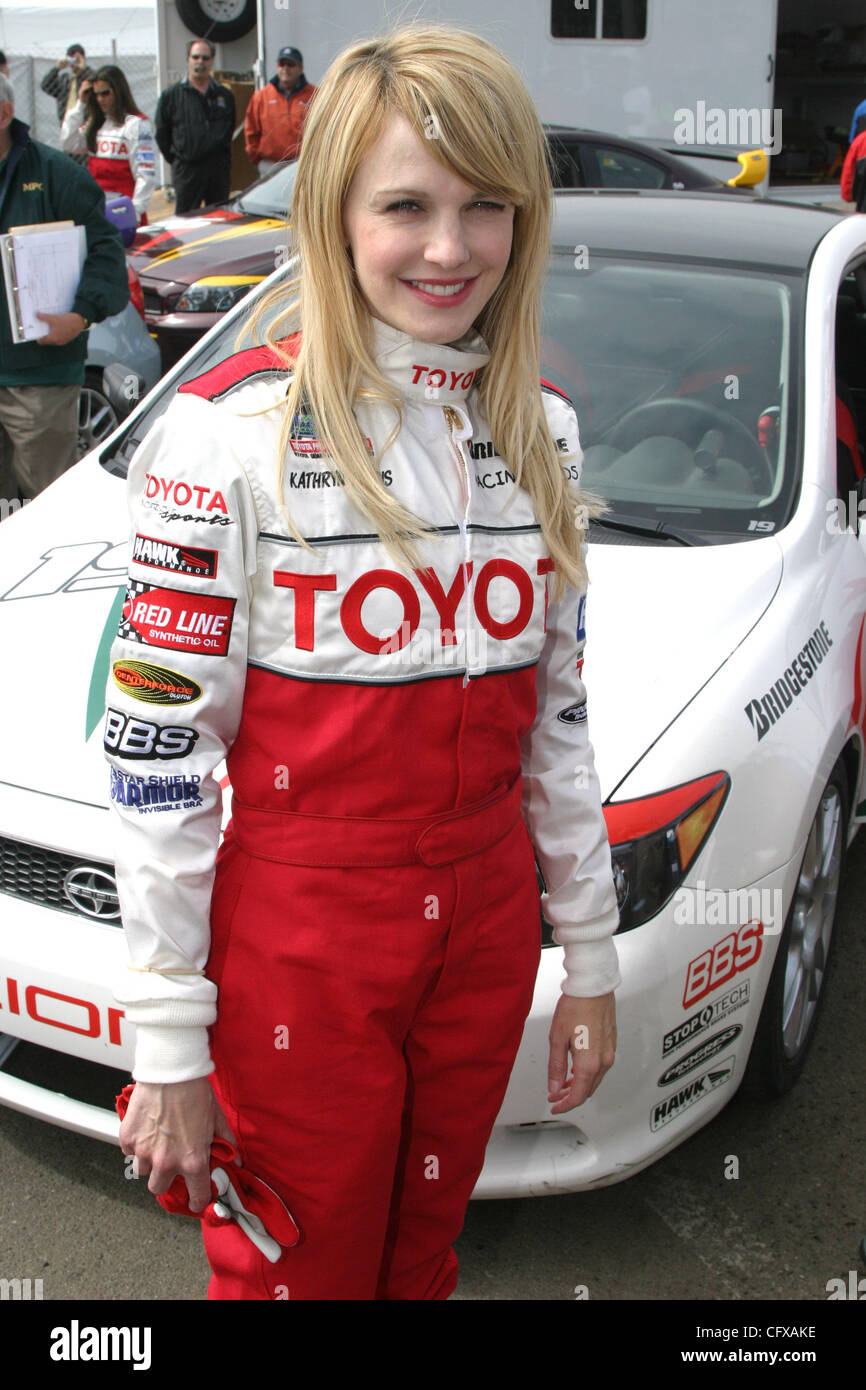 Apr 03, 2007; Long Beach, CA, USA; Race contestant Kathryn Morris , who ...