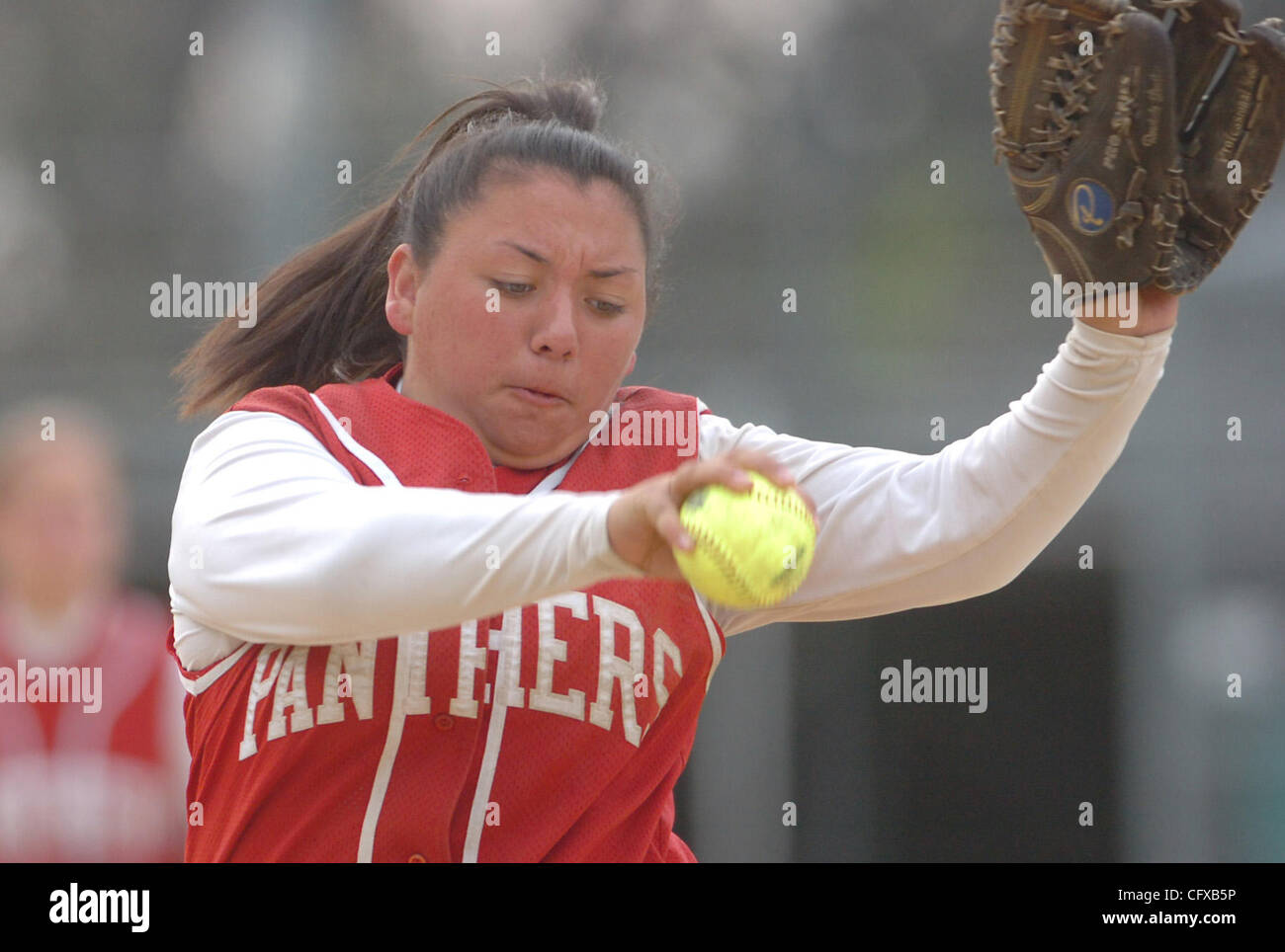 Burlingame High School pitcher Kaye-Lani Dillender Wednesday, April 4 ...