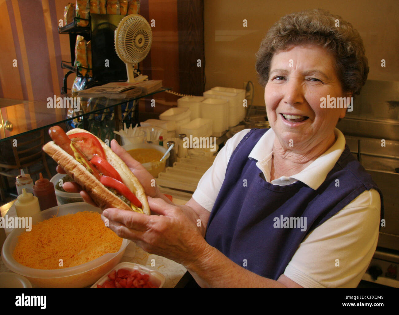 Pat Fernandes, Modesto, has been serving up hot dogs at Kasper's Hot ...