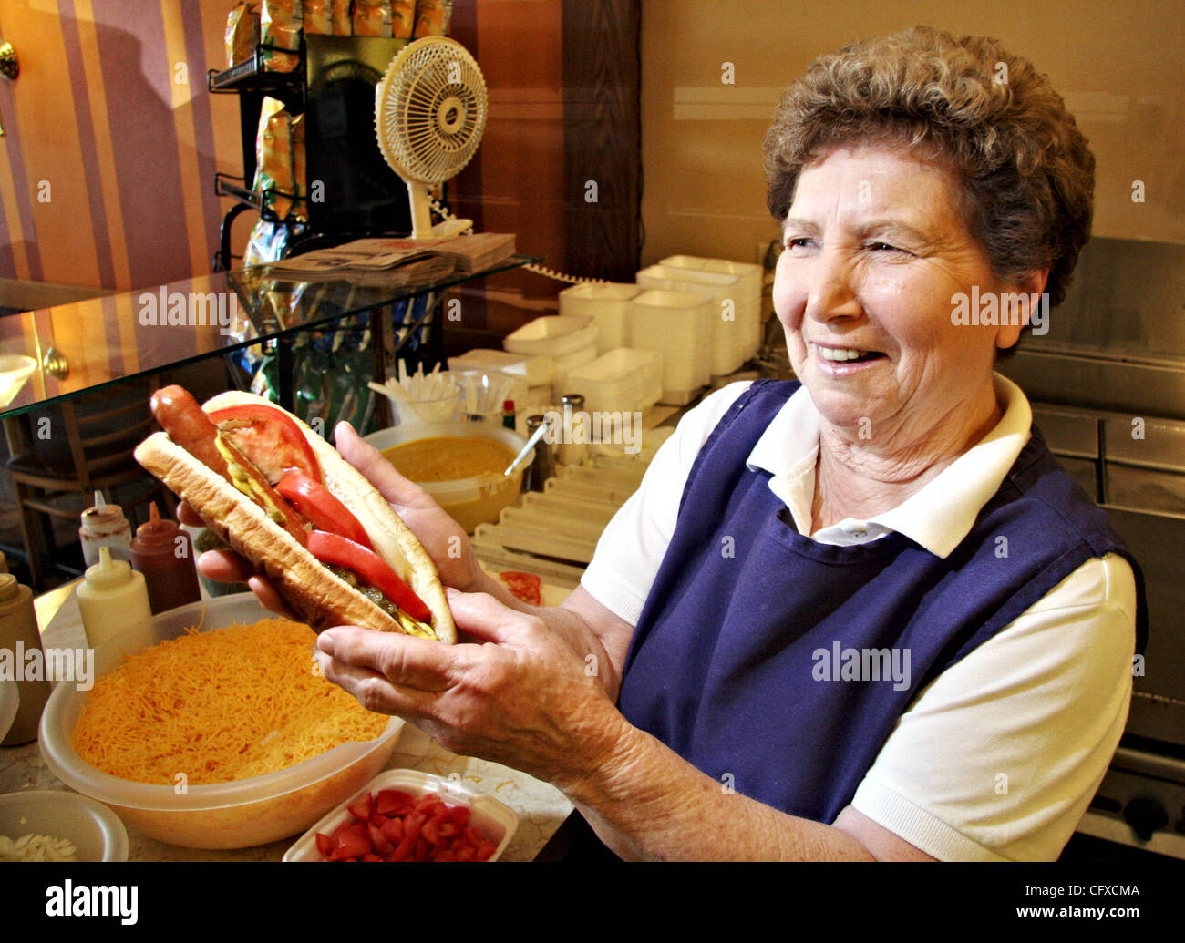 Pat Fernandes, Modesto, has been serving up Kasper's hot dogs for the ...