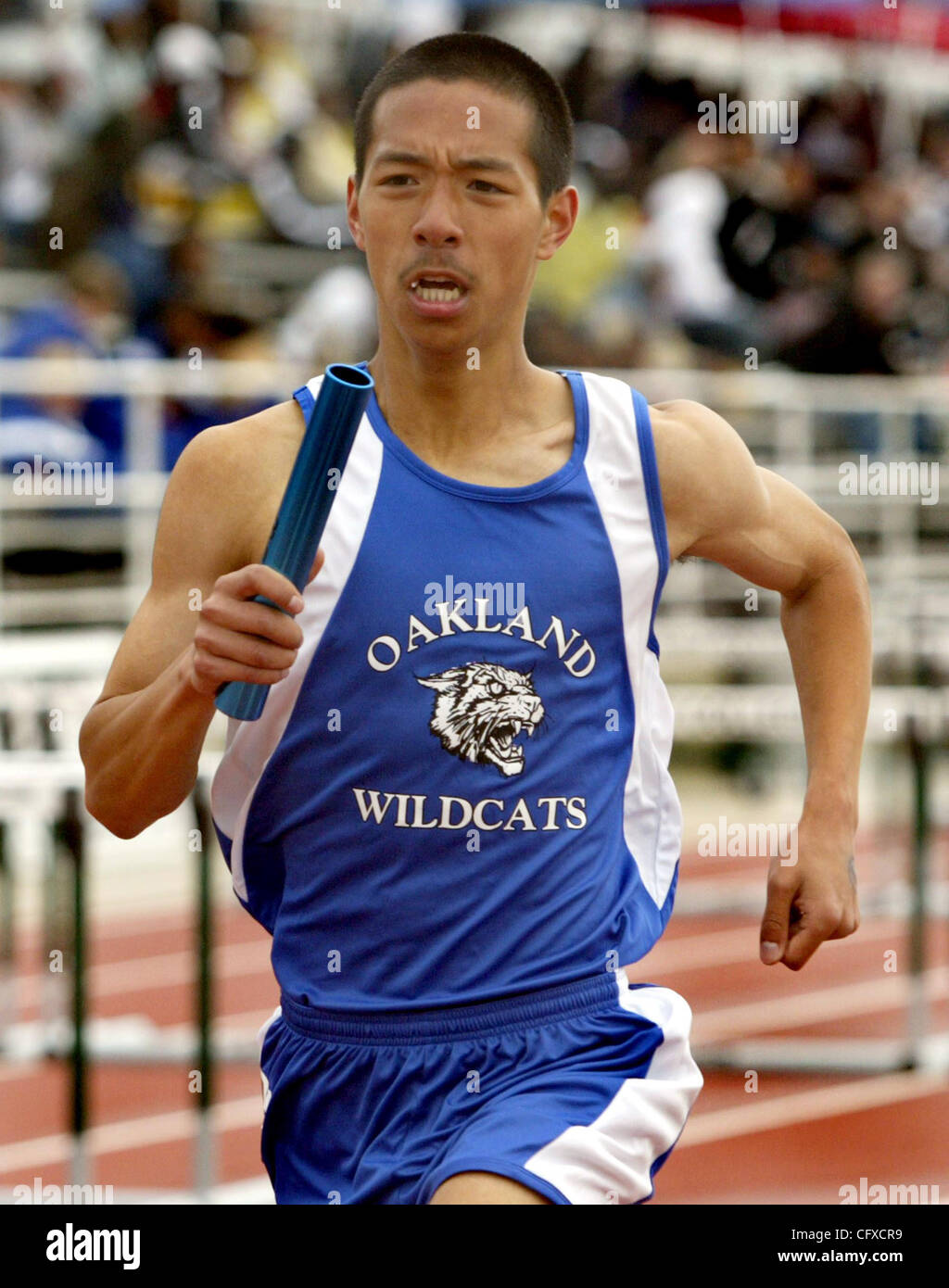 Closer John Cheng of Oakland High heads to the finish line in first ...