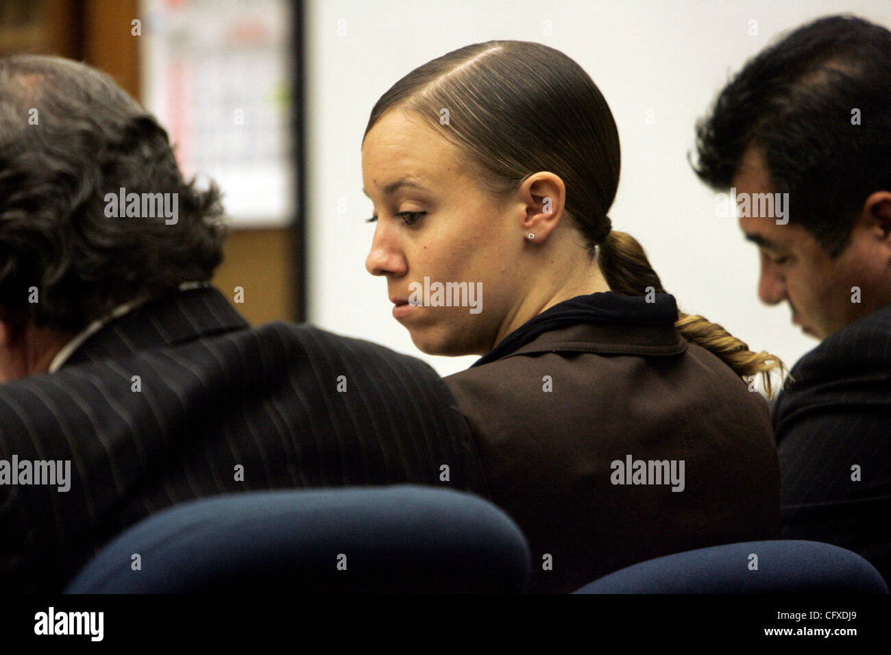 April 10, 2007, San Diego, California, USA As the prosecutor questioned ...