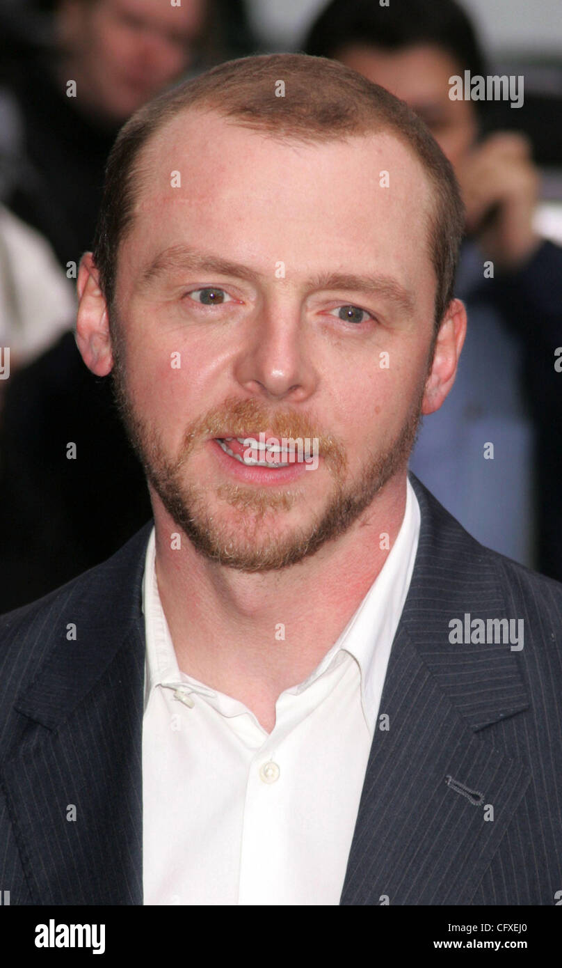 Apr 11, 2007 - New York, NY, USA - Actor SIMON PEGG at his appearance ...