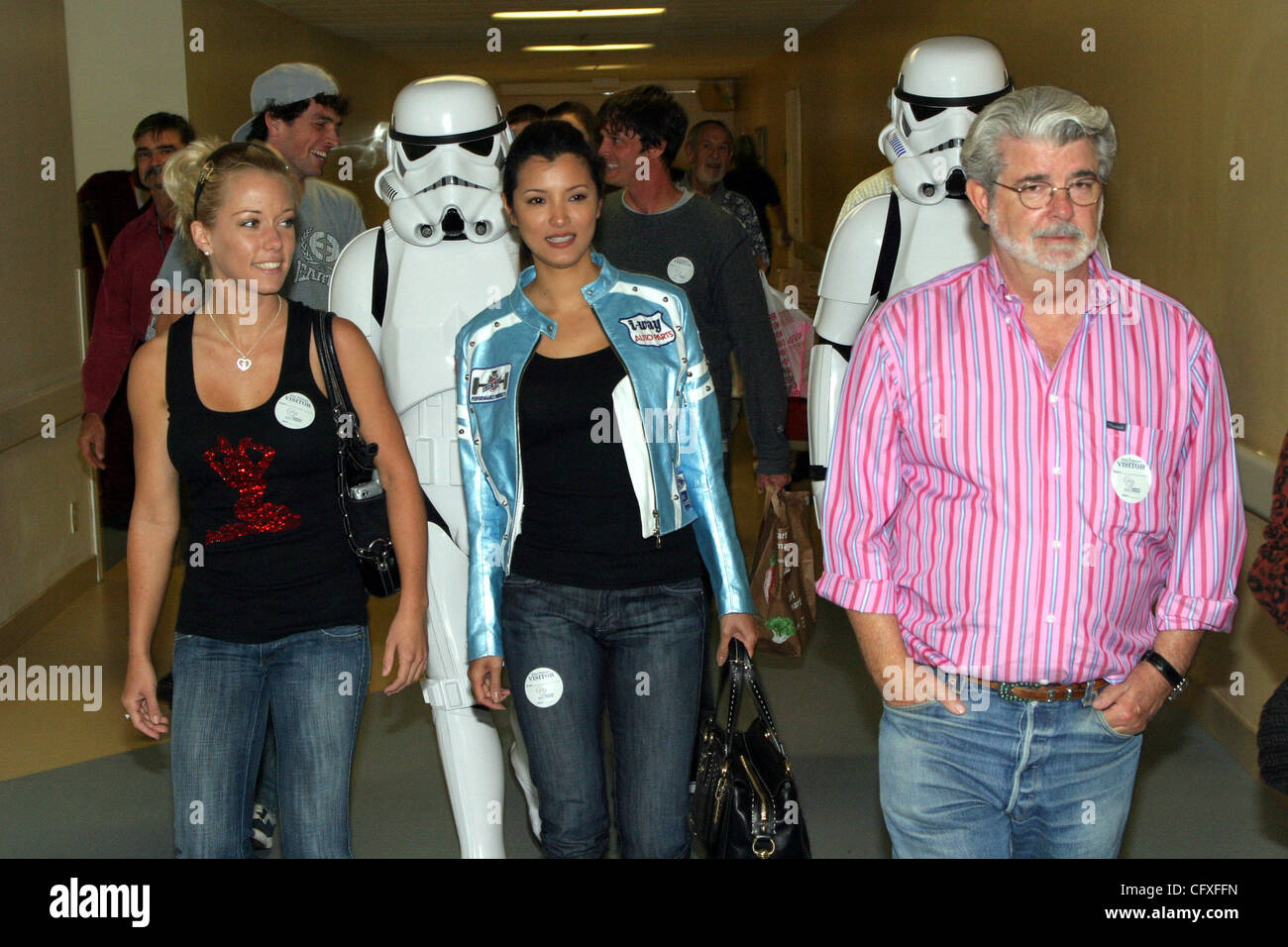 Apr 12, 2007; Long Beach, California, USA; KENDRA WILKINSON , KELLY HU ...